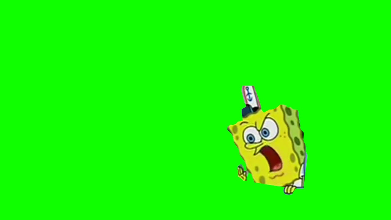 SpongeBob Green Screen: Spongebob "I think some people are ...