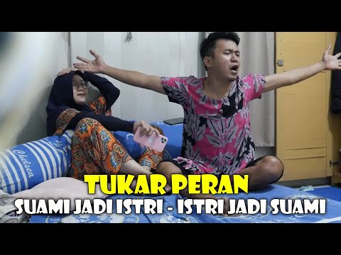 PRANK SUAMI DI TENGAH MALAM. SURUH SUAMI GANTI PERAN. TETANGGA AUTO KEBANGUN. HAHAHA