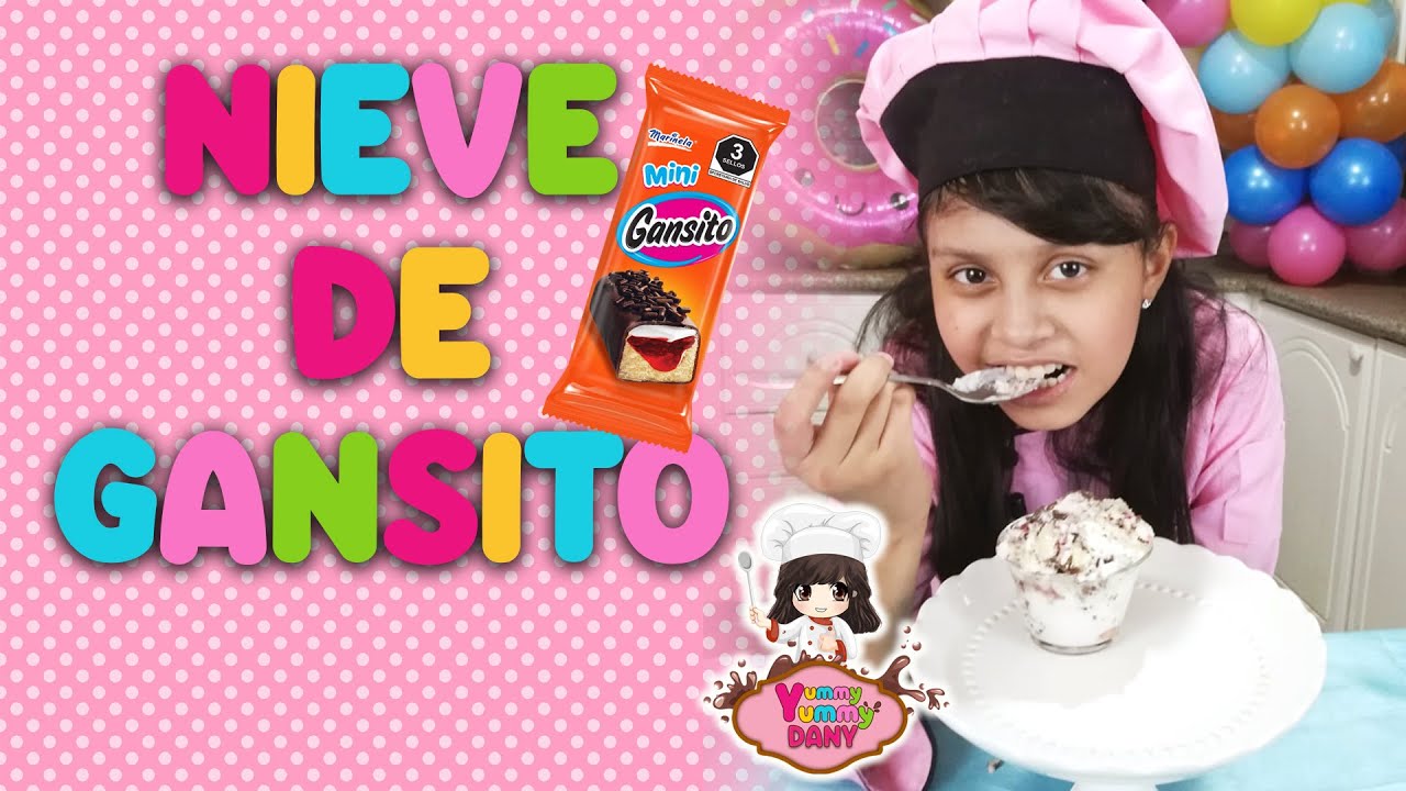 YUMMY YUMMY NIEVE DE GANSITO - YouTube