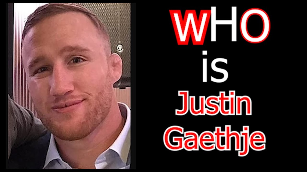Who is Justin Gaethje ? personal and professional life " UFC" - YouTube