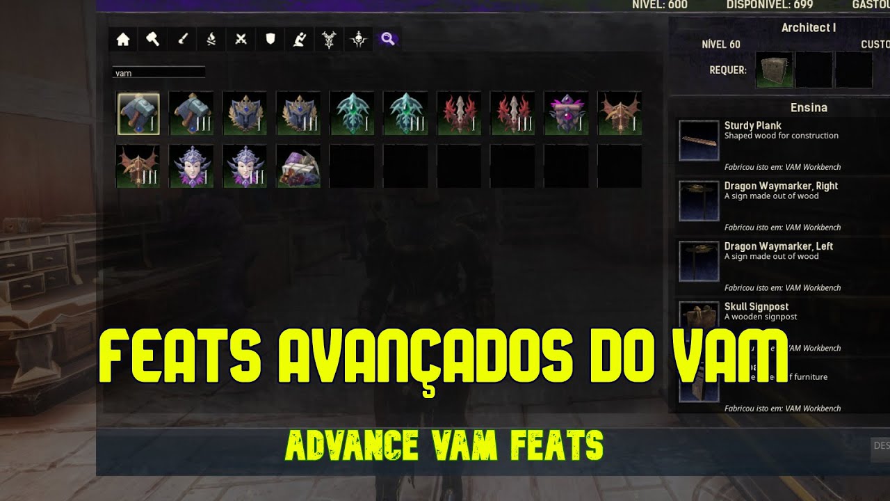 Conan Exiles - Valkyrian Arsenal & More - Novos feats avançados do VAM ...