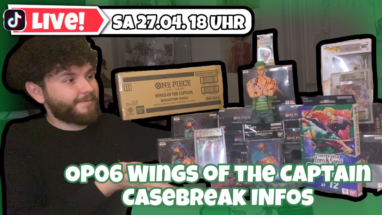 Alle Infos zum OP06 Wings of the Captain CASEBREAK 🤩 Was können wir ...