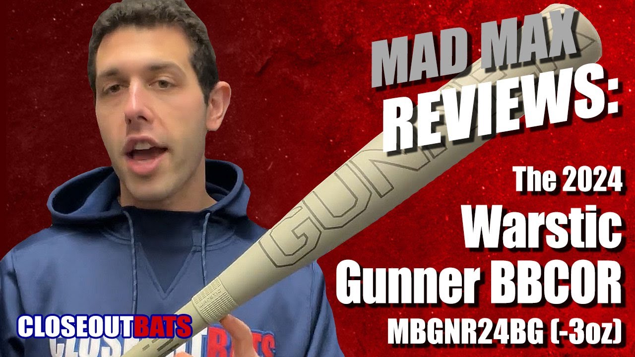 Warstic Gunner 2-5/8" BBCOR Bat MBGNR24BG -3oz (2024) - YouTube