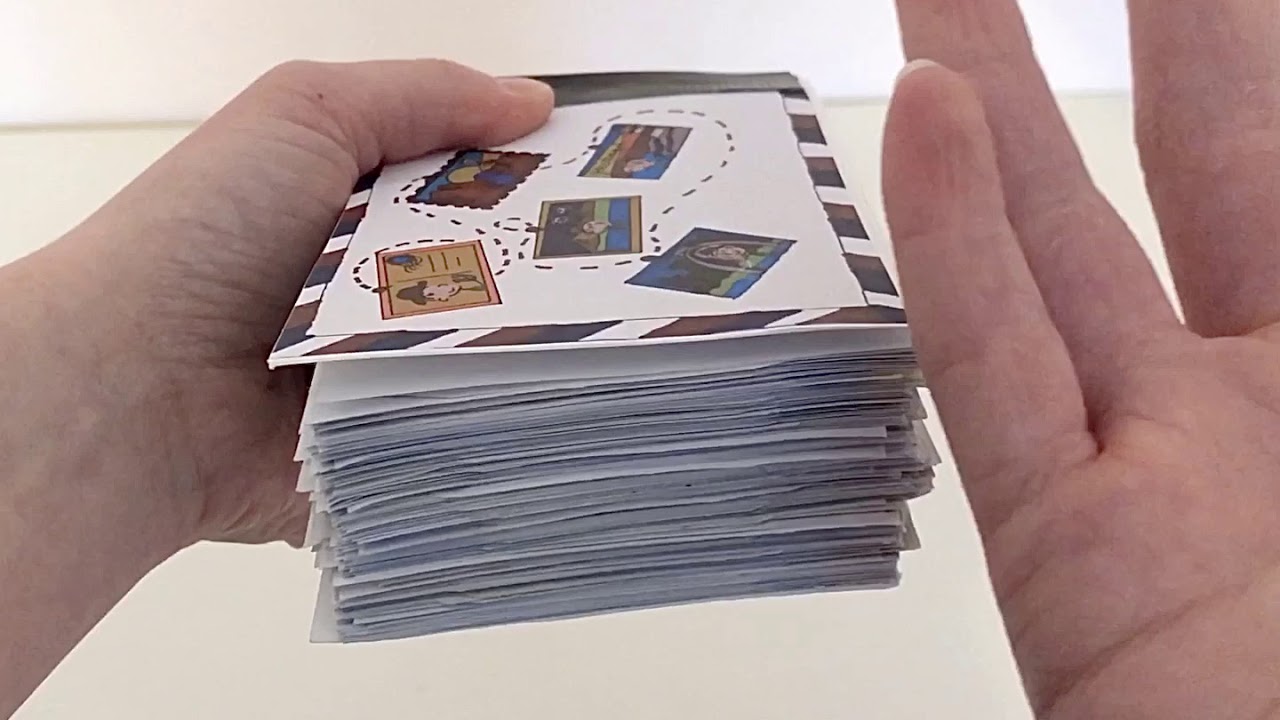 Performance of State of Motion Flip Book Magic Trick - YouTube