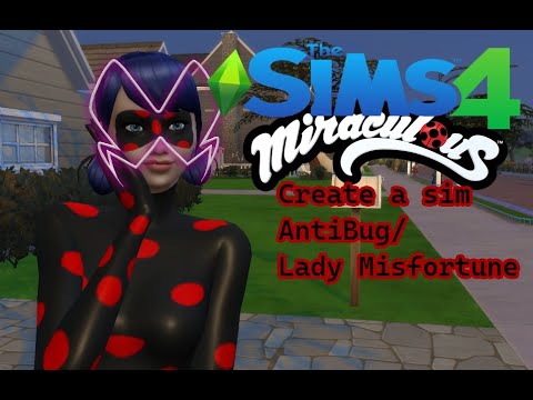 Sims 4 CAS Lady Misfortune (MLB) - YouTube