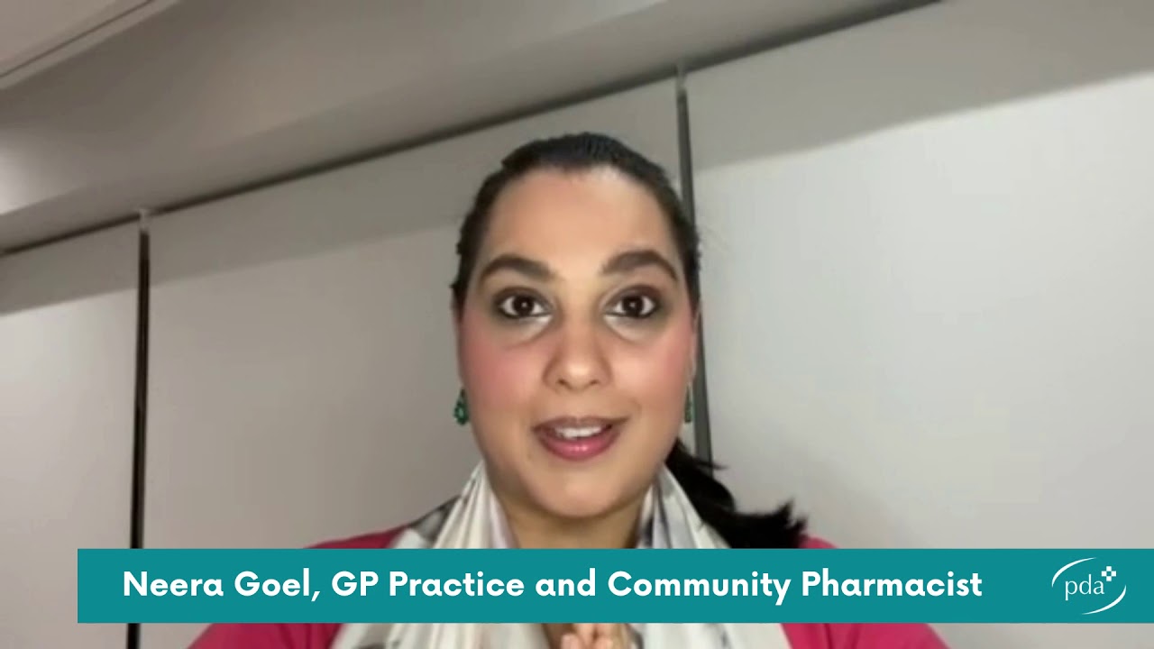 GP Practice Pharmacist, Neera Goel supports the PDA #GetVaccinated ...