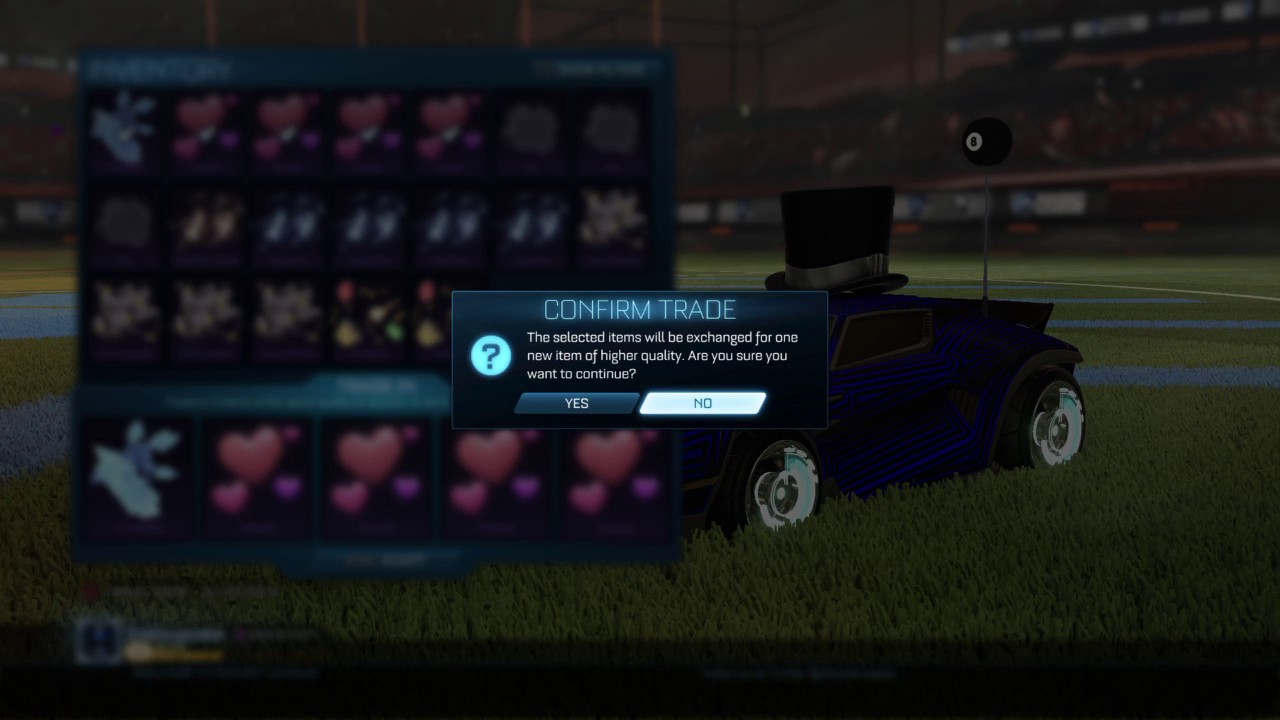 Rocket League Trade In Error - YouTube