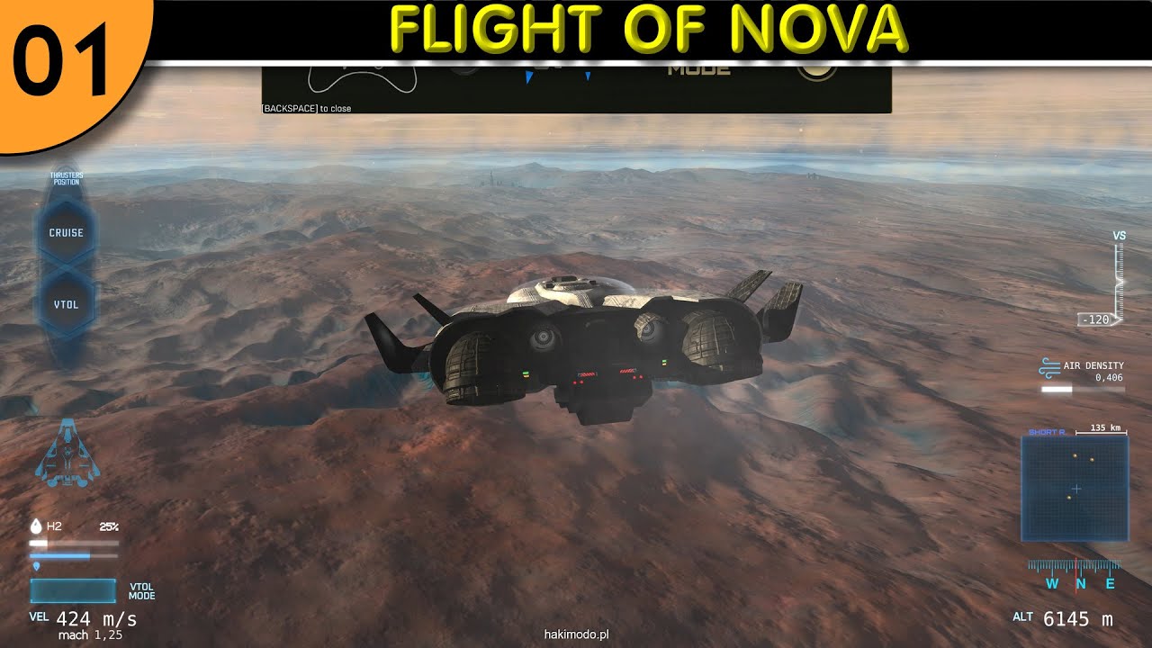 (01) FLIGHT OF NOVA = Gameplay - YouTube