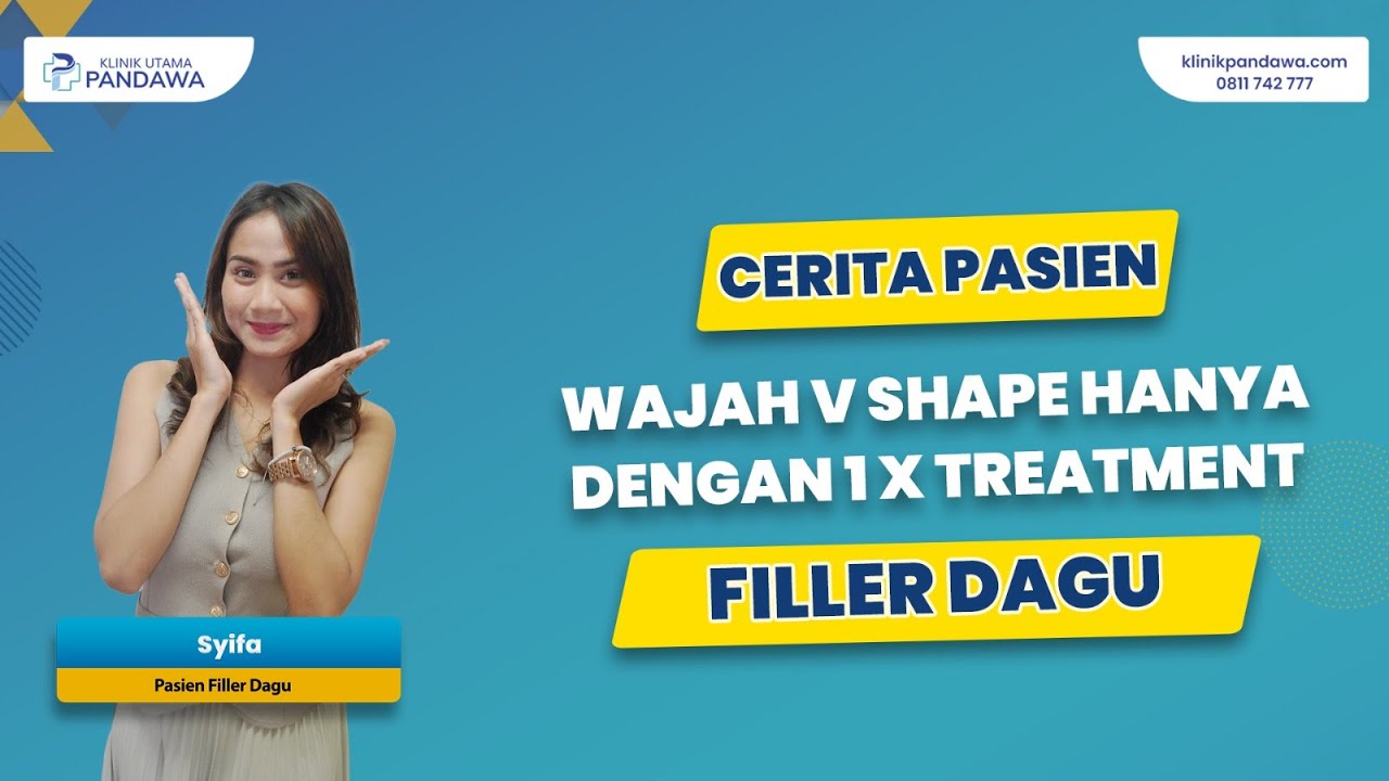 WAJAH V SHAPE HANYA DENGAN 1X TREATMENT FILLER DAGU! #filler #estetica ...