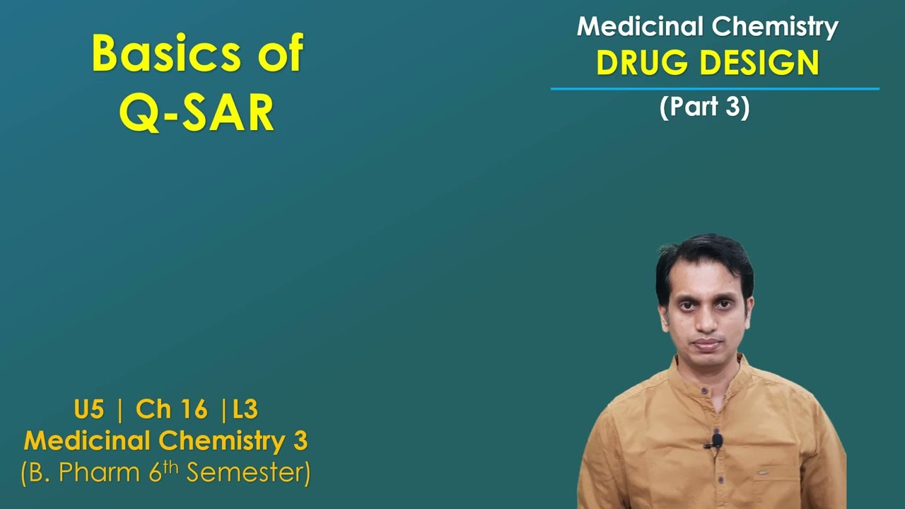 Drug Design (Part 3): Quantitative Structure Activity Relationship ...