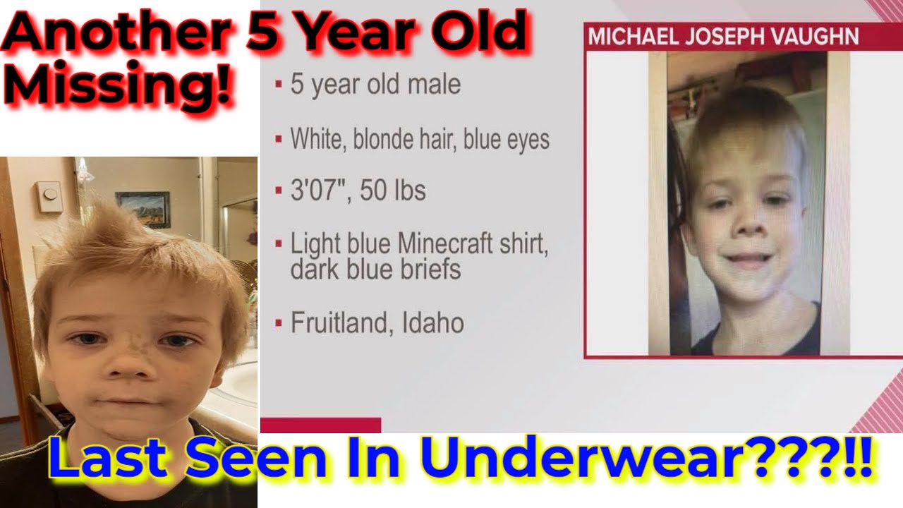 Michael Joseph Vaughn "Monkey" or "M.J." missing five-year-old from ...