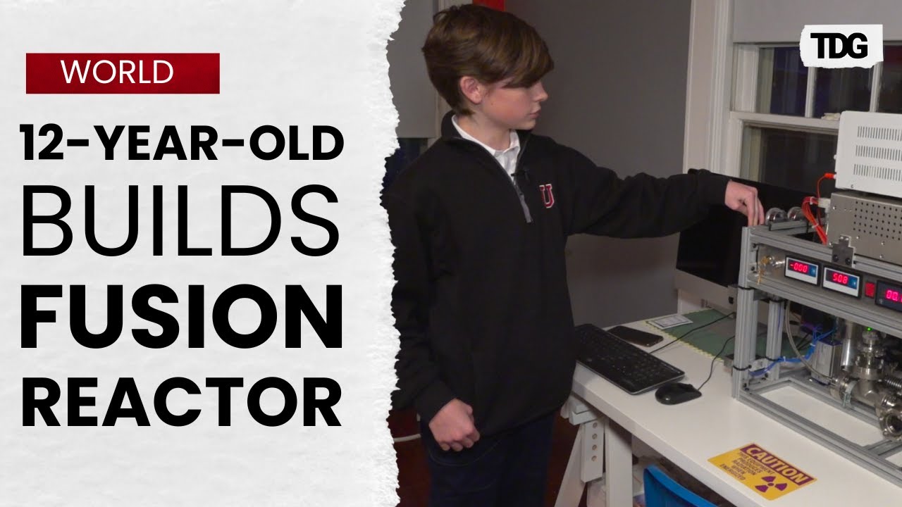 Jackson Oswalt, 12, Achieves Nuclear Fusion, Becomes Youngest to Do So ...