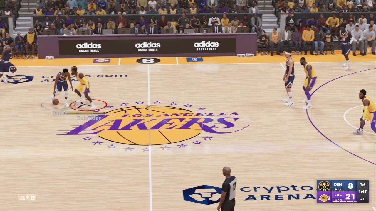 LAKERS NUGGETS NBA PS5 - YouTube