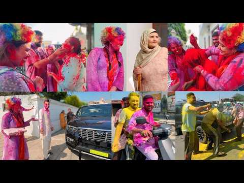 HOLI ATTACK AT PEKE SOHRE GHAR | NEW CAR IN THE HOUSE GONE WRONG | HOLI INDIA 2026 | INDER & KIRAT