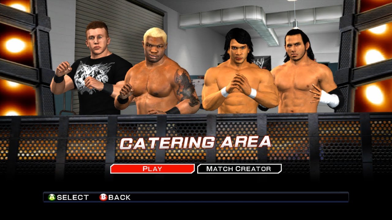 WWE SmackDown vs. RAW 2011 - Benjamin & DiBiase vs. Steamboat & Hardy ...