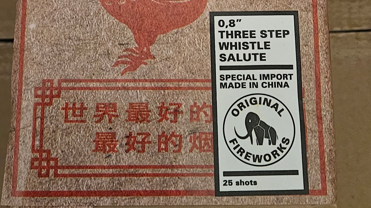 0.8" Three Step Whistle Salute | 25 shots 20mm - YouTube