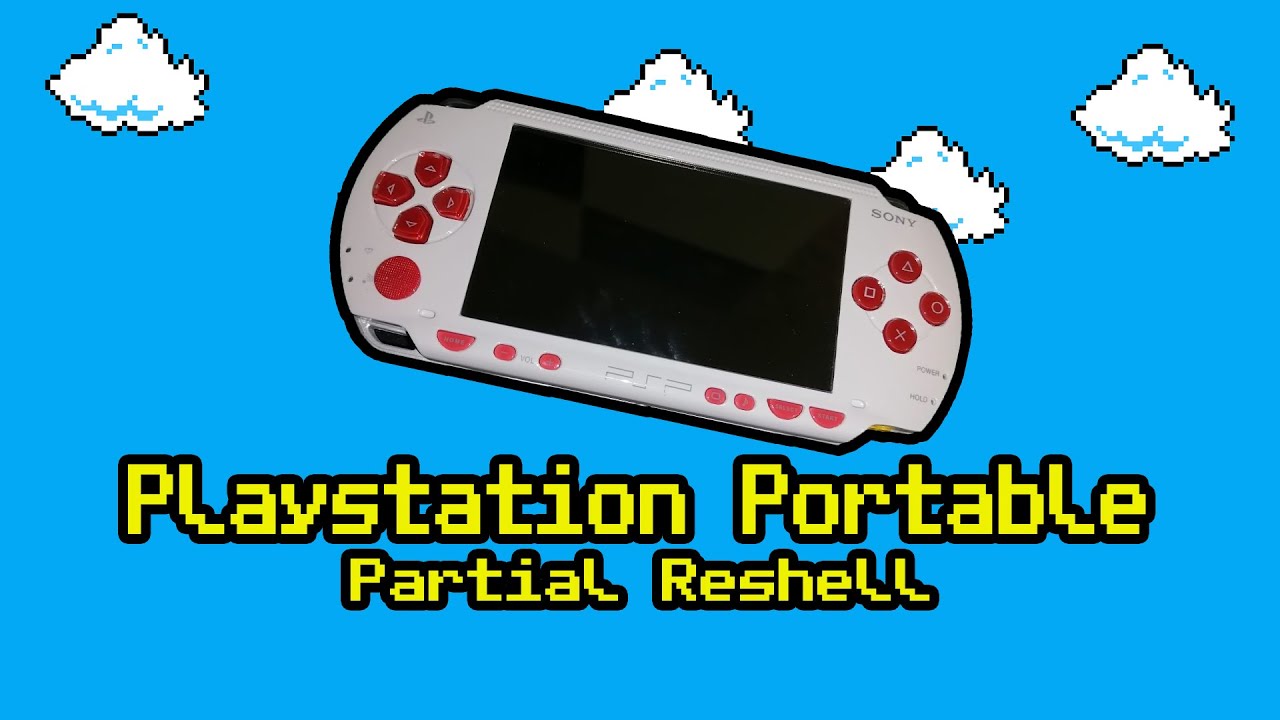Am schimbat carcasa unui PSP // PSP Partial Reshell (Fast Forward ...