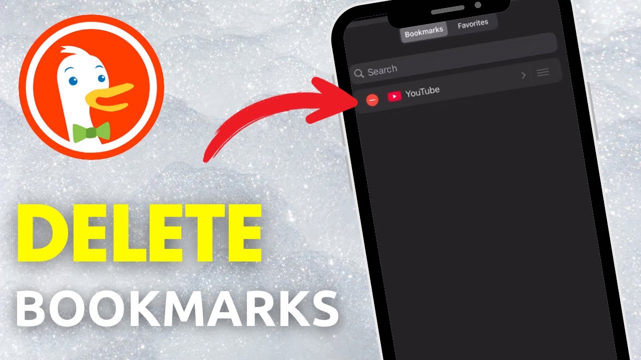 How to Delete Bookmarks on Duck Duck Go (EASY!) - YouTube