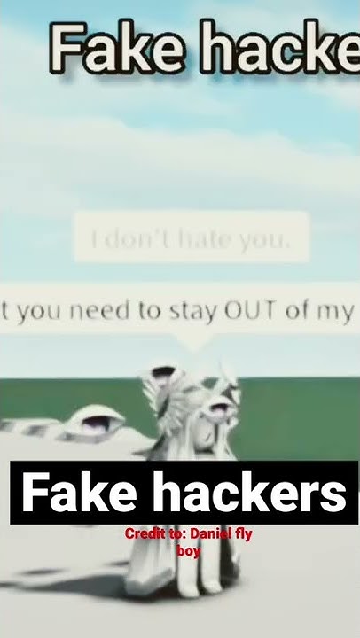 Fake hackers vs real hackers (credit to Danielflyboi) - YouTube