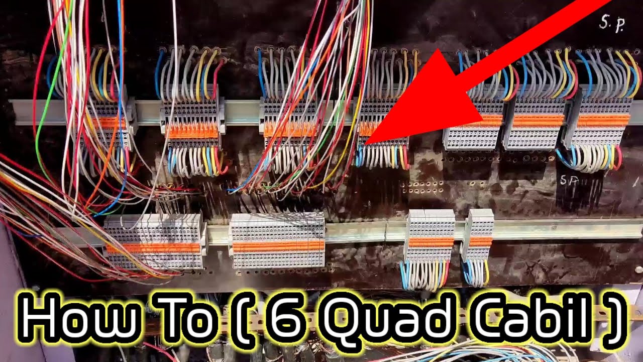 24 Core Cable ( 6 Quad Cabil )😱😱24 कोर केबल🚦🚇#railway #6QuadCabil - YouTube