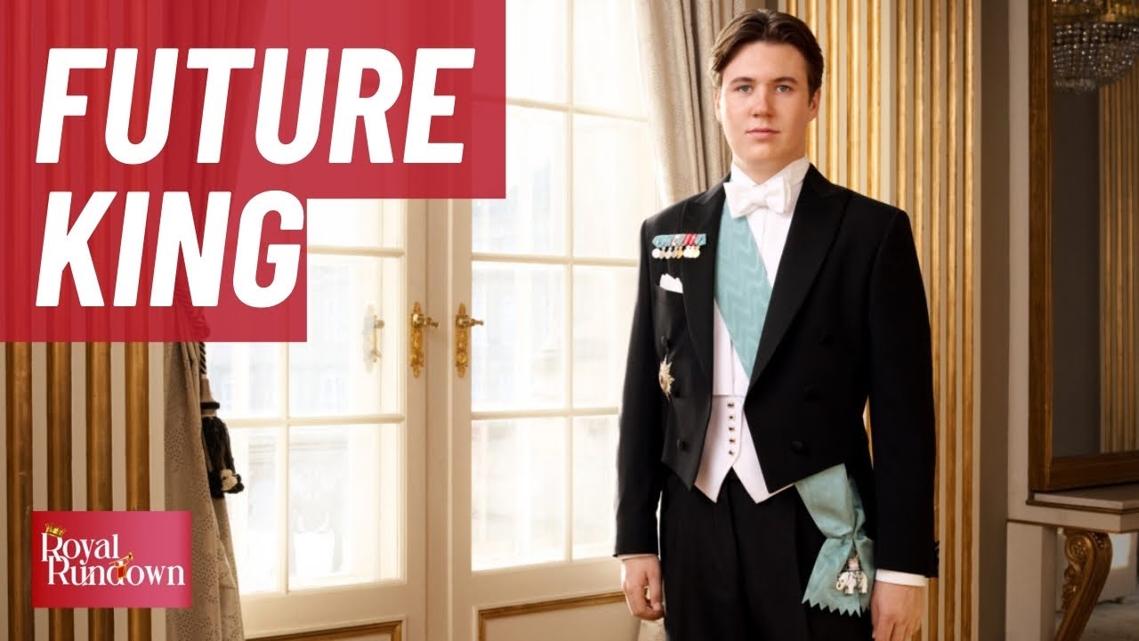Crown Prince Christian of Denmark takes a big step towards his future ...