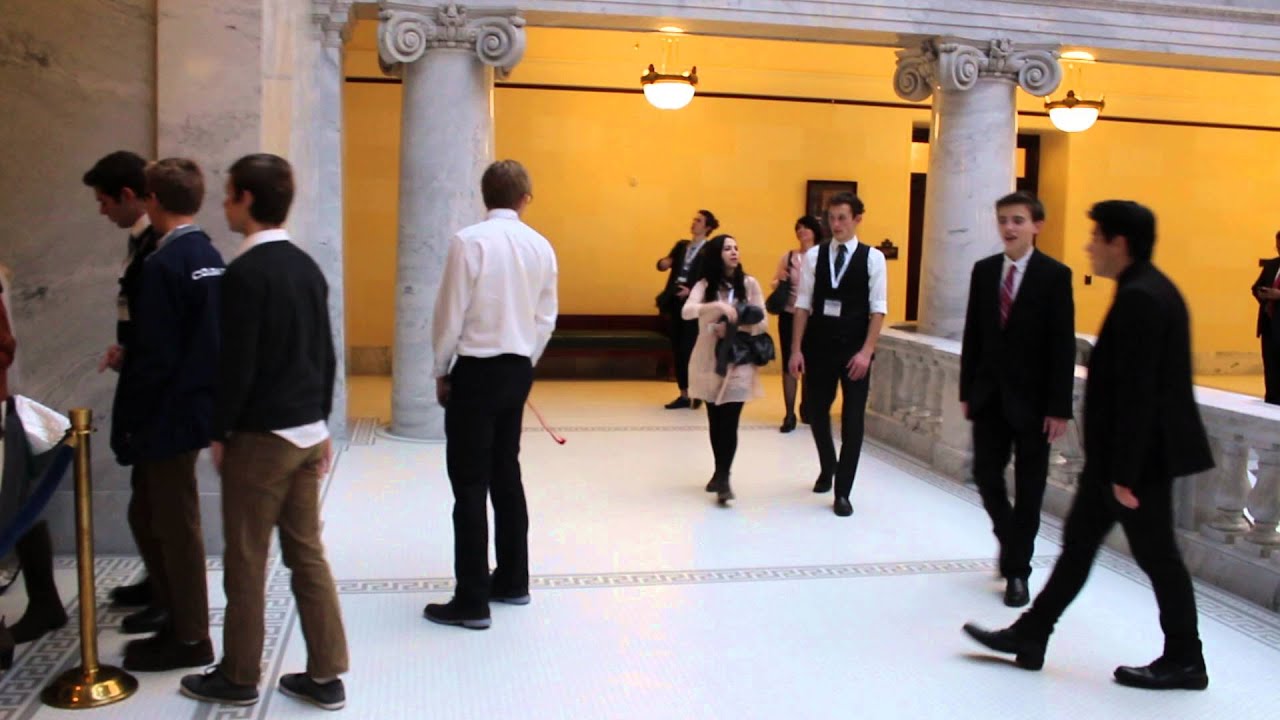 Legislativa Day for Draper Mayor's Youth Council Jan 27- 2016 - YouTube