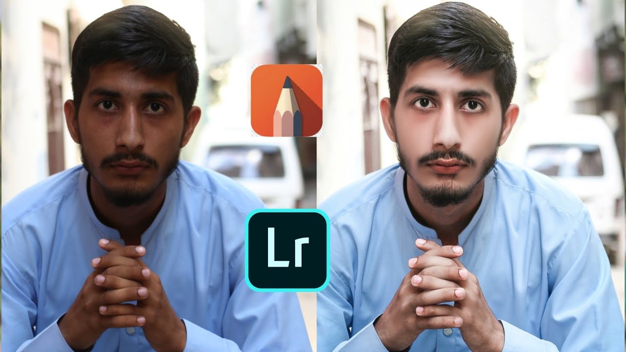 Editing Face Smooth In White 👌 Lightroom in Autodesk Sketchbooks - YouTube