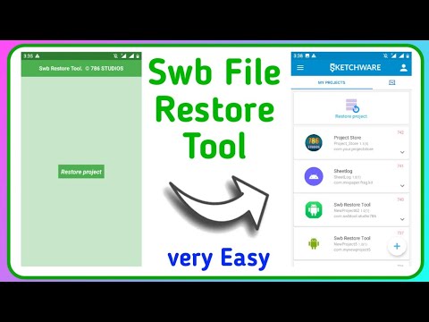 Sketchware Pro Swb file Restore Tool | Restore swb files in sketchware #Sketchware - YouTube