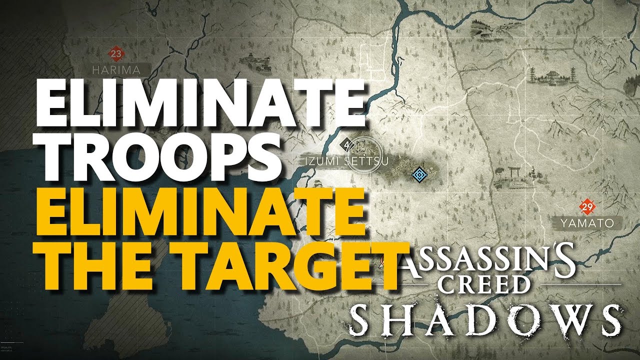 Eliminate Troops - Eliminate the target Assassin's Creed Shadows - YouTube