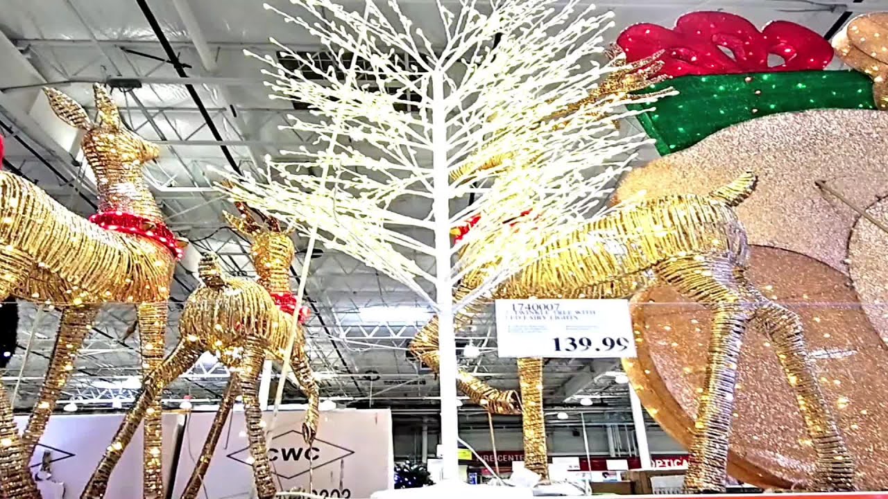 Costco Led Tree Light Up Buy PEIDUO Set Of 2 Lighted Birch Tree,