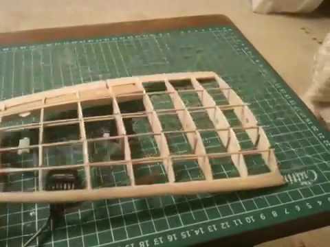 RC Spitfire Aileron Test - YouTube