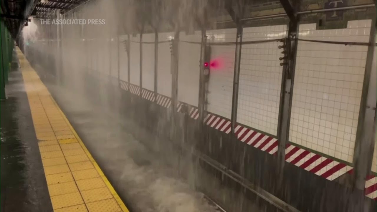 Nearly 2 million gallons of water flood New York's Times Square after ...