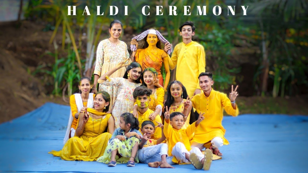 HALDI VLOG || HOLI AND HADLI CELEBRATION || My Sister wadding - YouTube