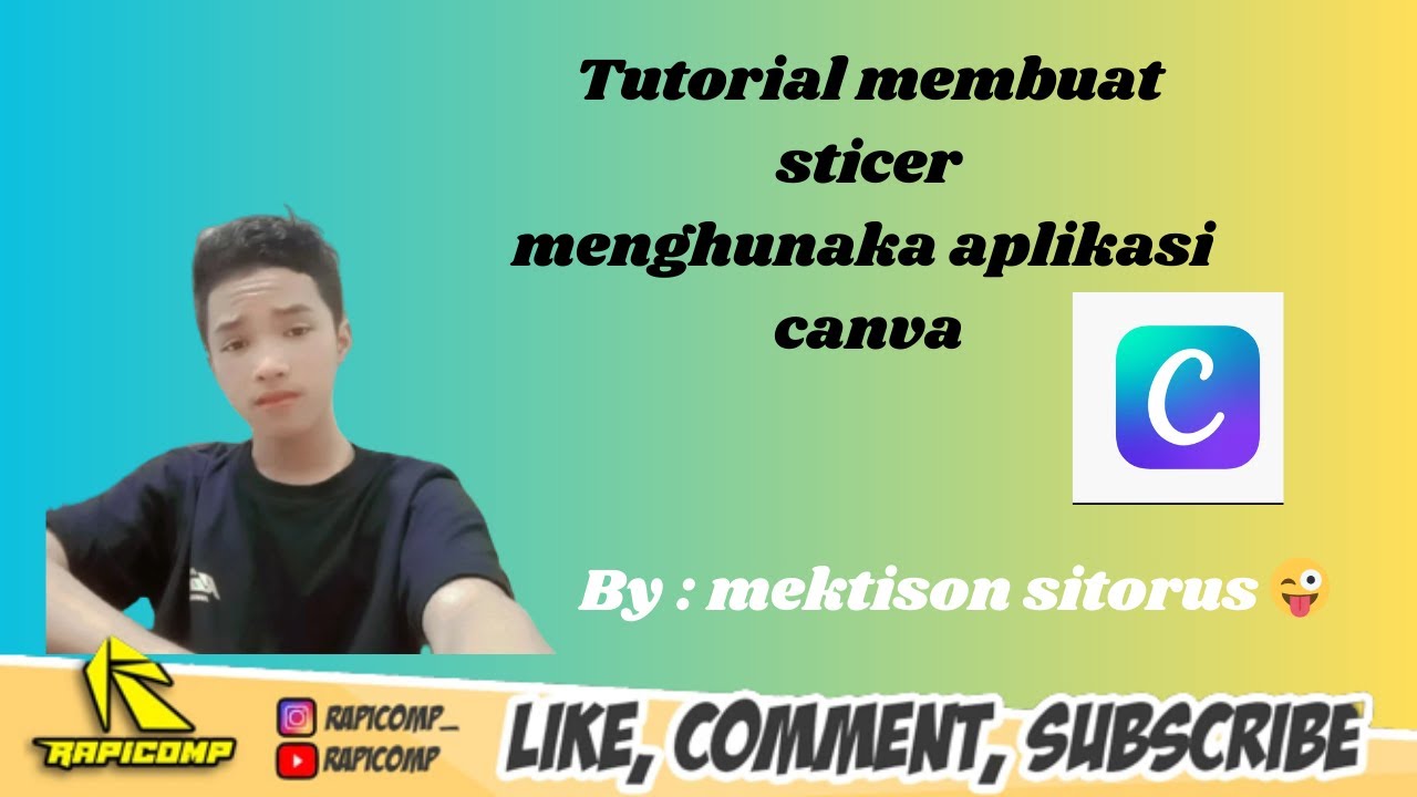 CARA MEMBUAT DESAIN STICKER DENGAN MENGGUNAKAN APLIKASI CANVA BY ...