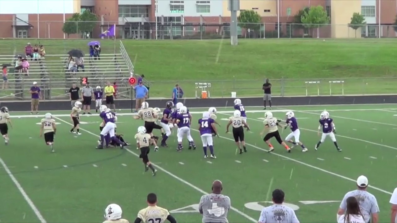 Angl Right Crack Motion 28 Sweep Youth Football Play - PWBO - YouTube