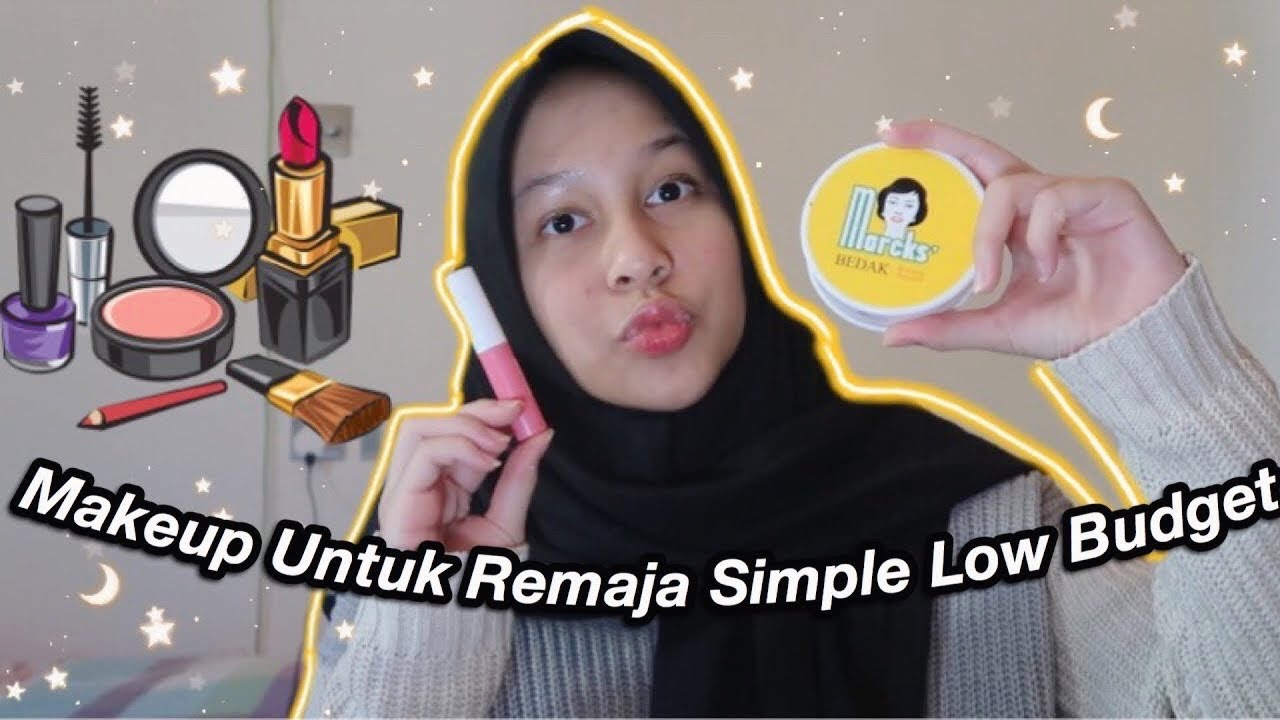 MAKEUP UNTUK REMAJA SIMPLE BANGET DAN NATURAL (NO FOUNDATION) - YouTube