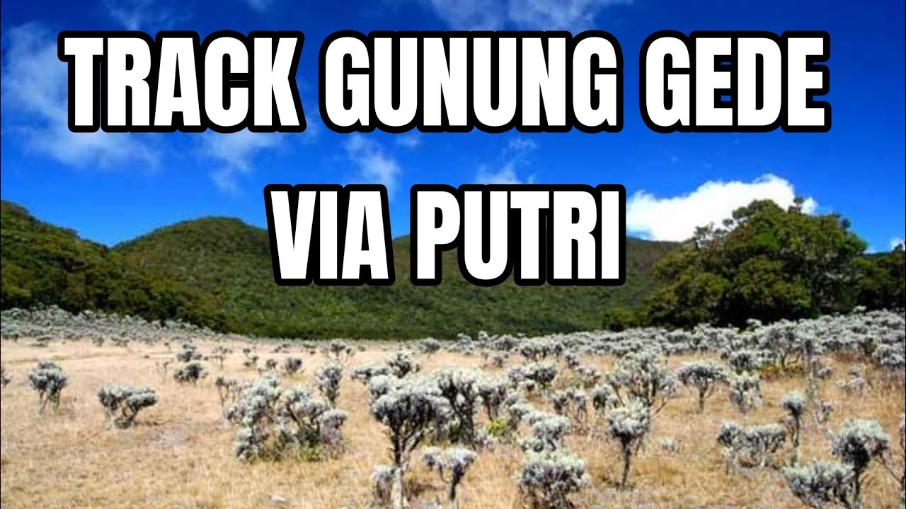 MENERJAL TRACK NYA GUNUNG GEDE || PART II - YouTube