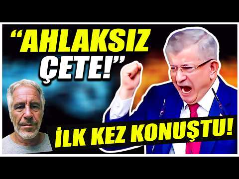 Davutoğlu Epstein belgelerinde adının geçtiği haberler hakkında ilk kez konuştu! \