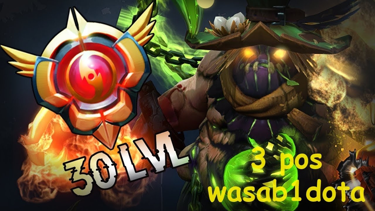 Pudge 3 pos full game 7.35c - YouTube