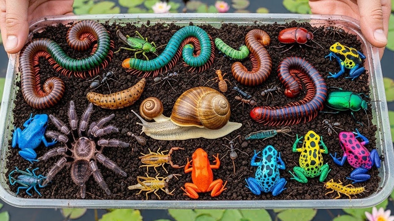 Catch & Release Earth's Smallest Masterpieces | Wildlife Creature ...