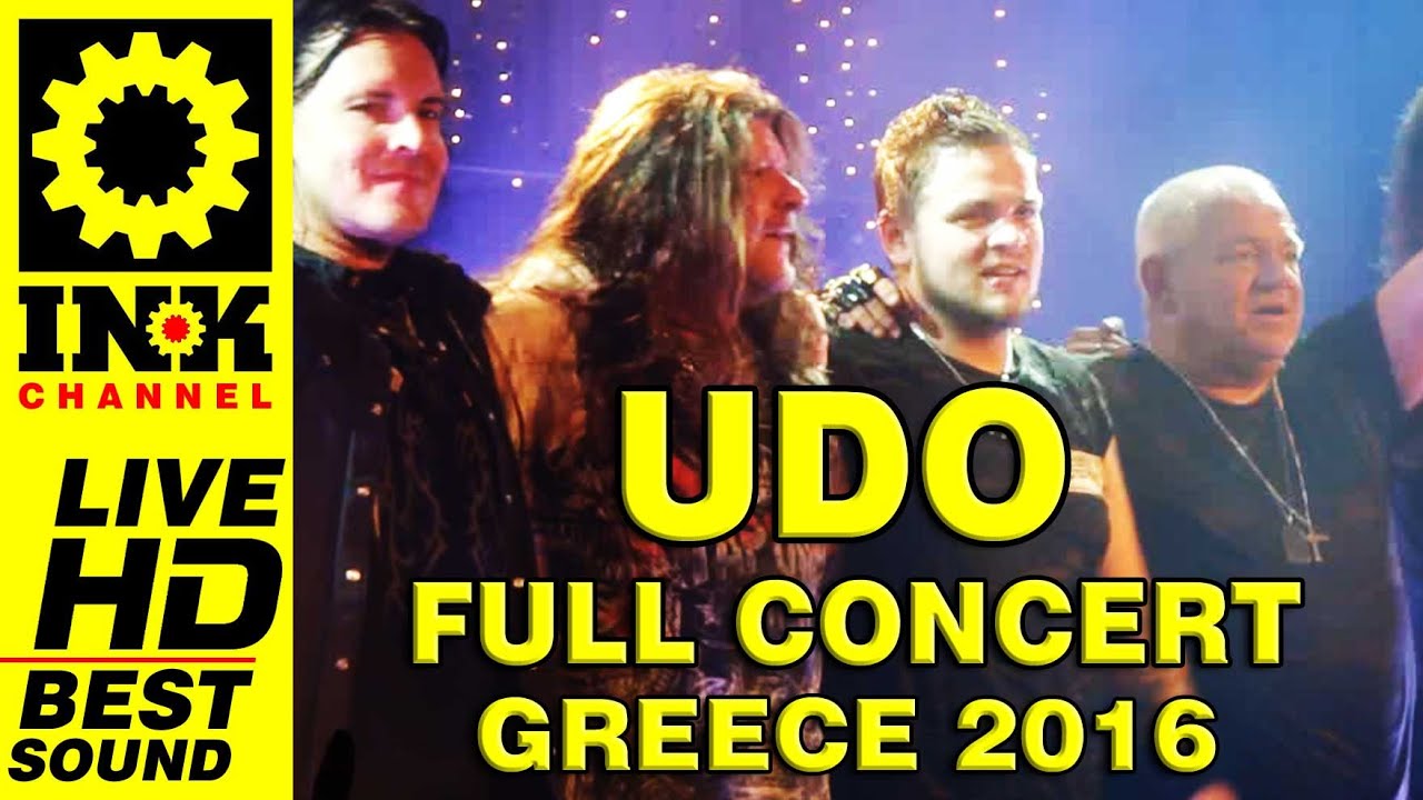 UDO - Full Concert w/ only ACCEPT songs - Greece2016 - YouTube