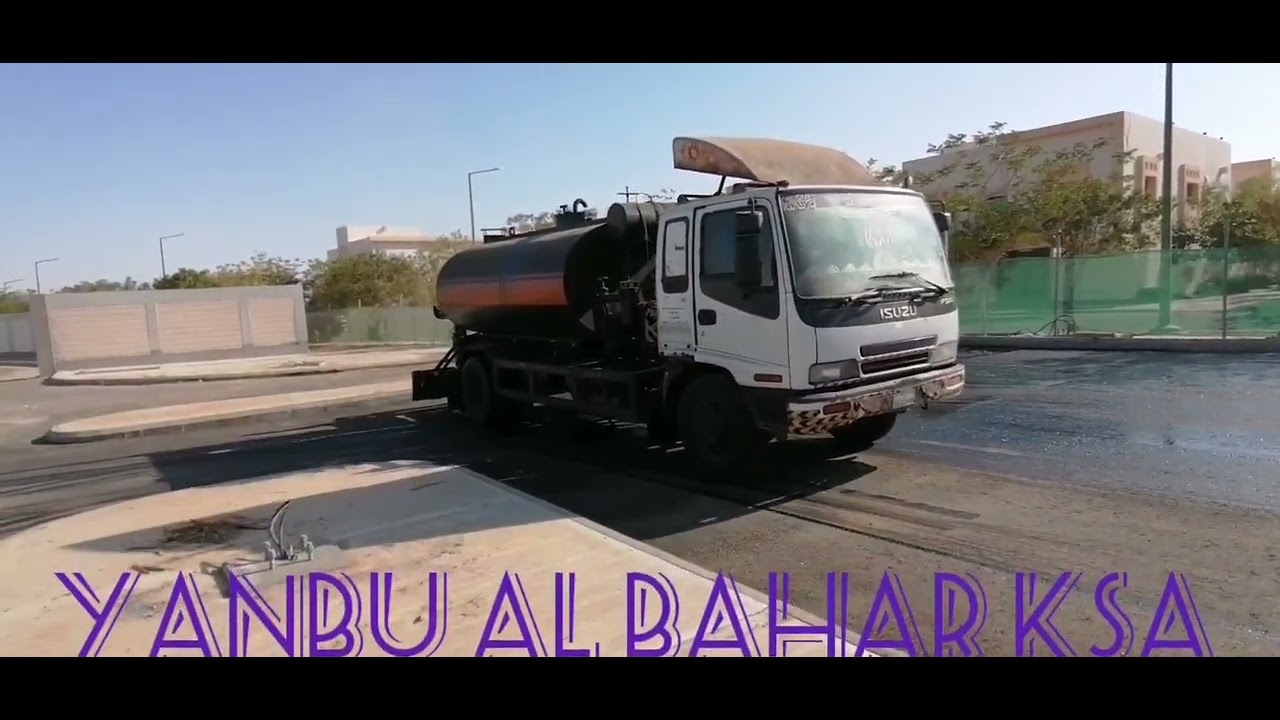 Lay RC2 for the second layer of asphalt - YouTube