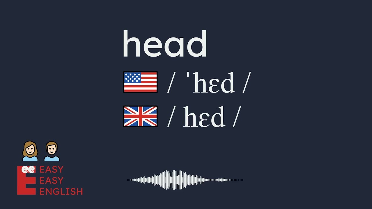 How to pronounce head? US English UK English IPA Audio Waveform 👩👨 How ...