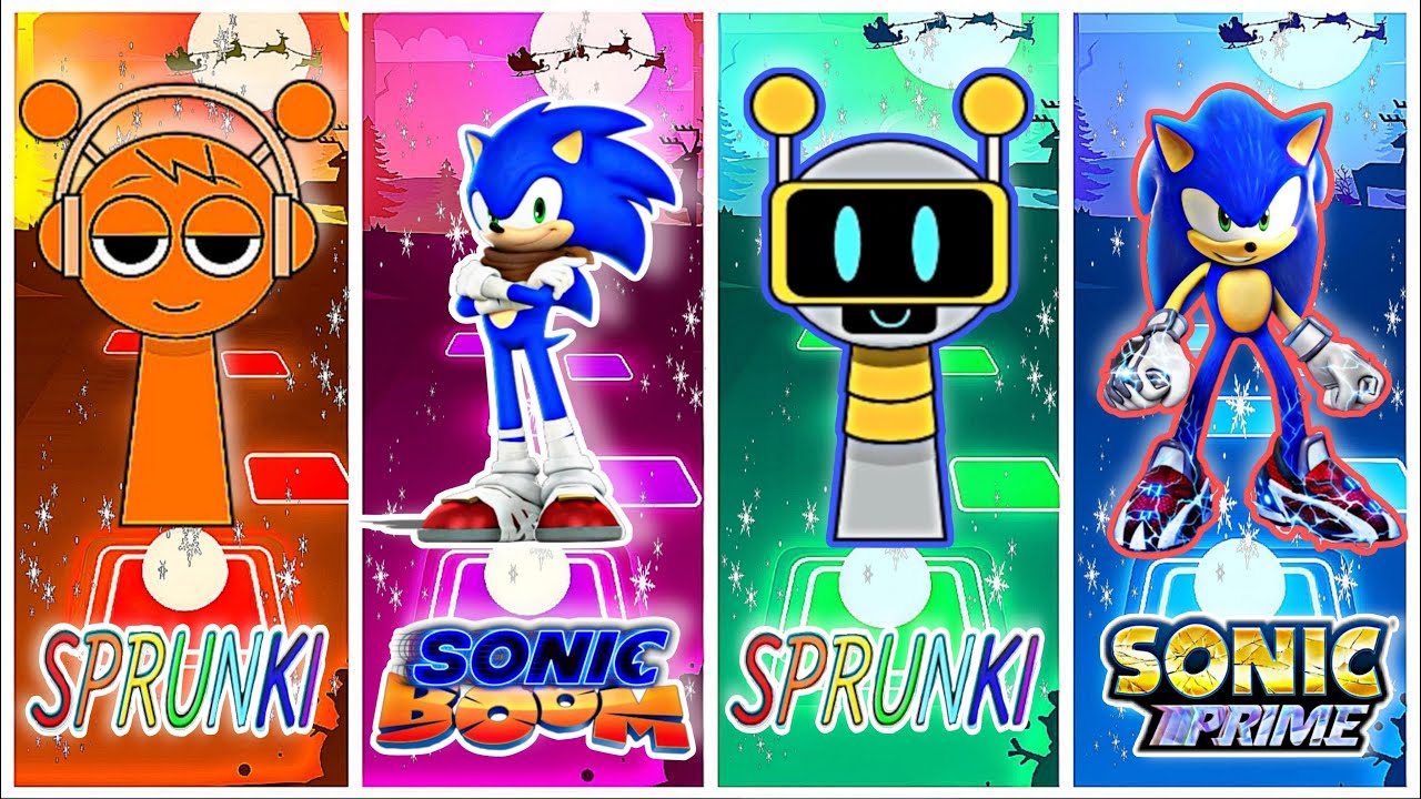 SONIC: Sprunki 🆚️ Sonic Boom 🆚️ Sprunki 🆚️ Sonic Prime 🎶 Coffin Dance ...