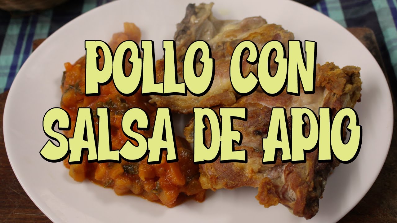 POLLO CON SALSA DE APIO | FabianCocinero - YouTube