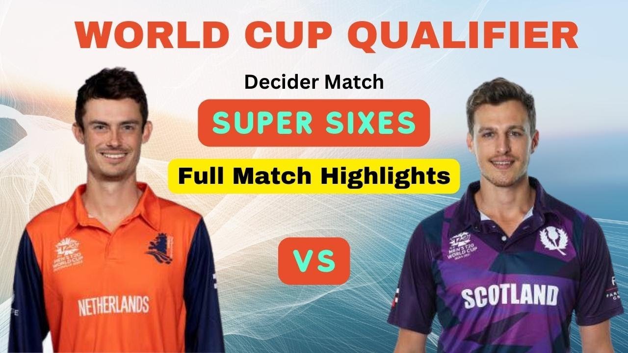 Netherlands vs Scotland Match Highlights | World Cup Qualifier ...