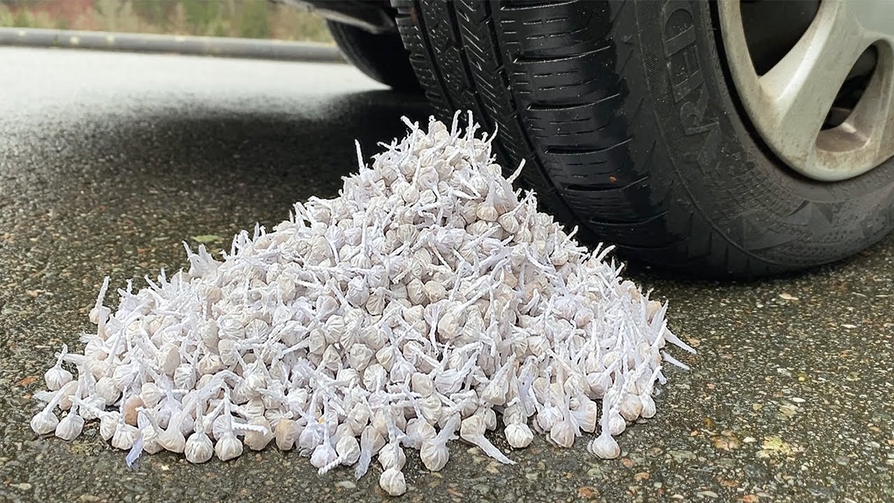 EXPERIMENT: CAR VS POP POP FIRECRACKERS - YouTube