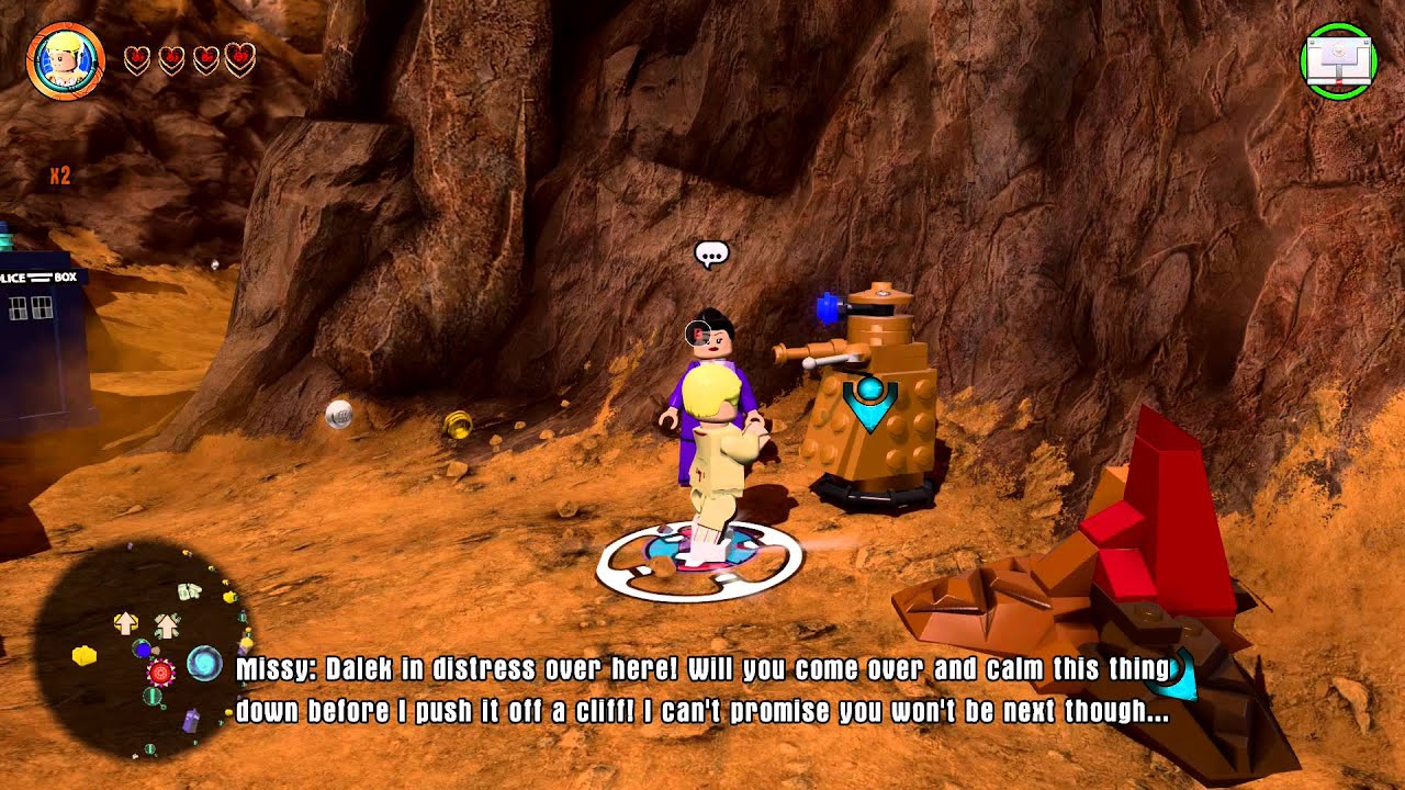 LEGO Dimensions - The Fifth Doctor Free Roam Gameplay on Dr. Who World ...