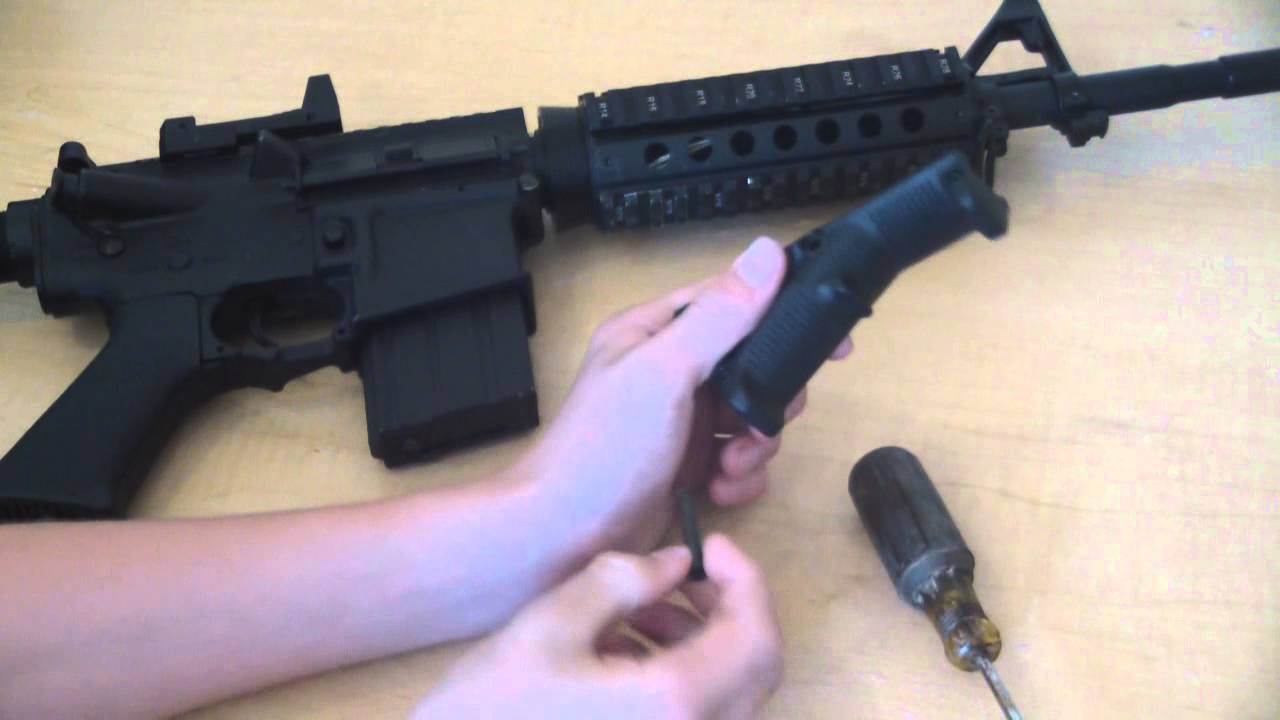 Magpul AFG2 Review : Angled Fore-Grip - YouTube