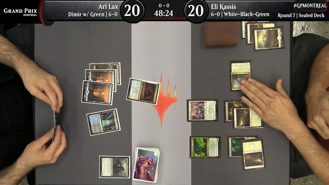 Magic the Gathering GP Montreal 2018 Round 7 Limited - YouTube